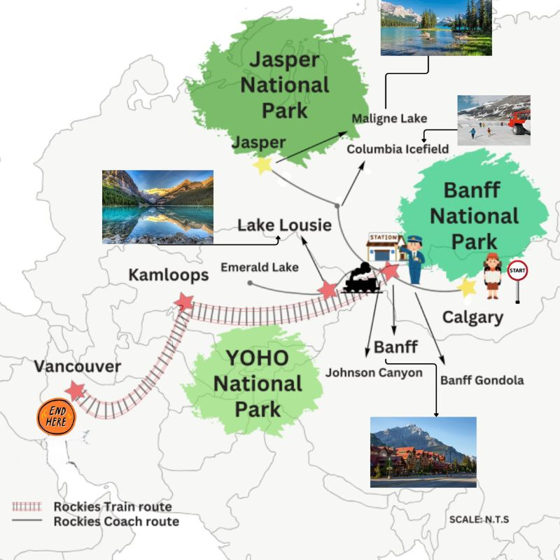 Train Vacation | 7-Day Western Canada Tour - First Passage to the West ...